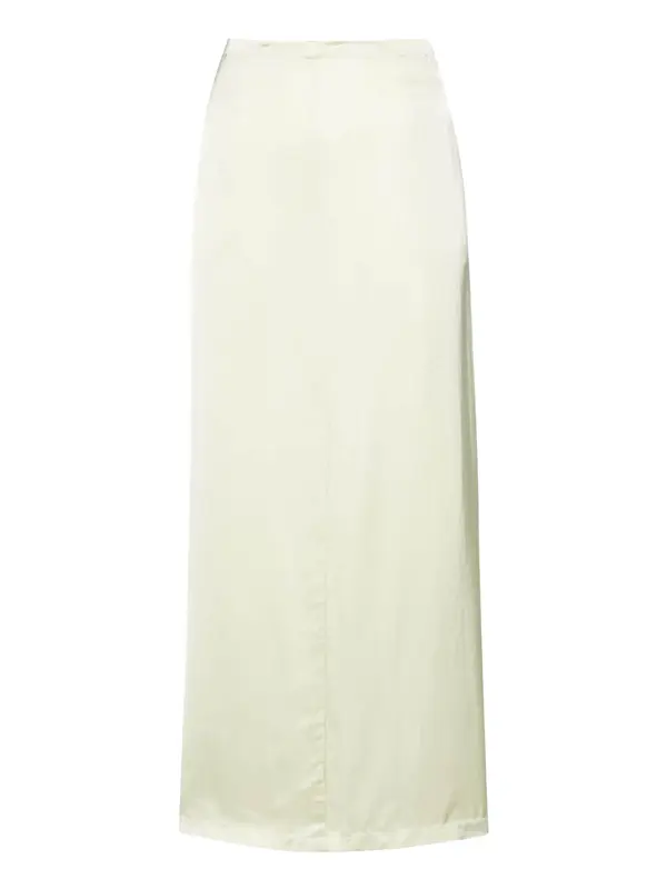 Fabiana Filippi Drawstring-waist Maxi Skirt - Green