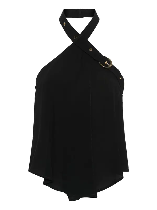 Pinko Tantalo Halterneck Top - Black
