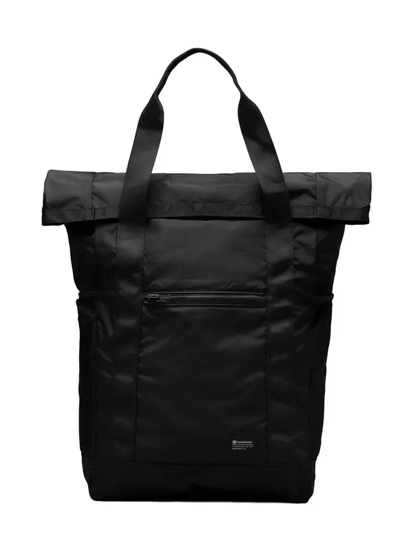 Lululemon Packable Backpack 32l - Black/traverse Grey