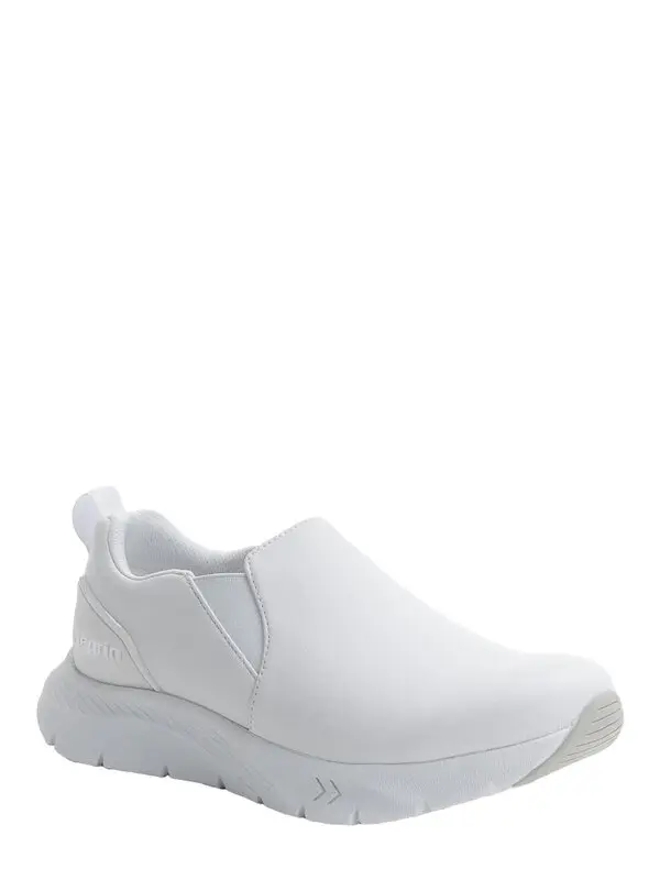 ALEGRIA BY PG LITE Kavalry Slip-on Shoe - True White