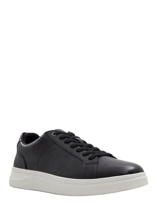 Aldo Darren Leather Sneakers - Black