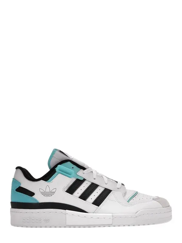 Adidas Forum Exhibit Low Sneakers - Footwear White/core Black/aqua