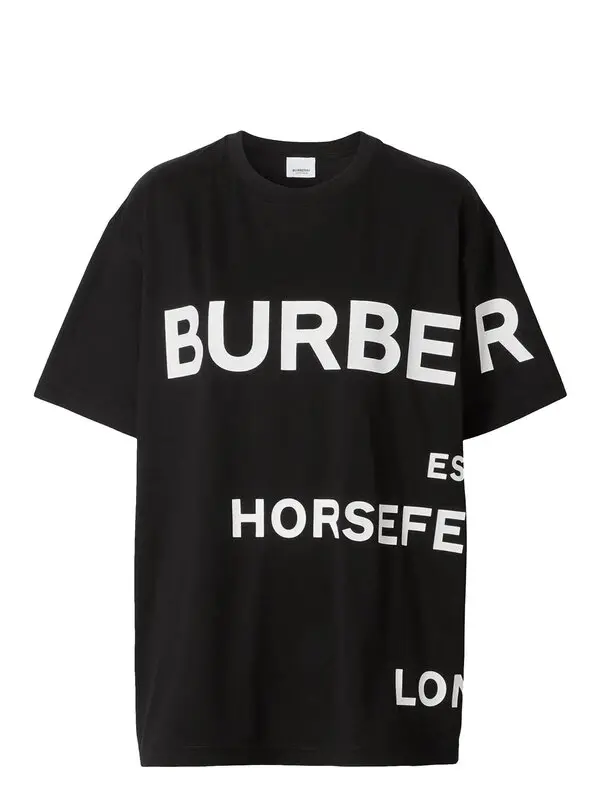 Burberry Horseferryprint T-shirt - Black/white
