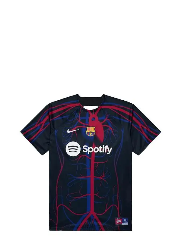 PATTA X Barcelona Fc Culers Del Món Prematch Jersey - Black/white