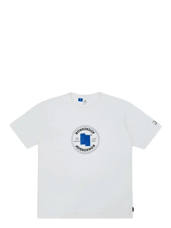 ADER ERROR X Converse Shapes T-shirt - Cloud Dancer