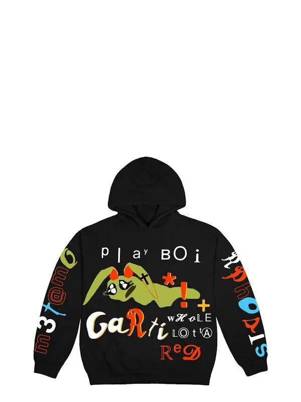 PLAYBOI CARTI X Cpfm 4 Wlr M3tamorphosis Hoodie - Black