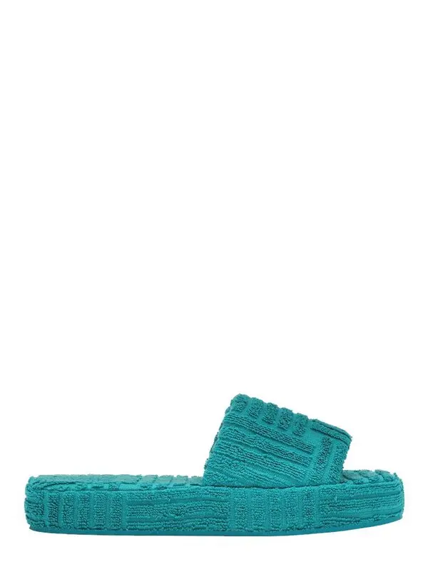 Bottega Veneta Resort Sponge Slide - Blaster Blue
