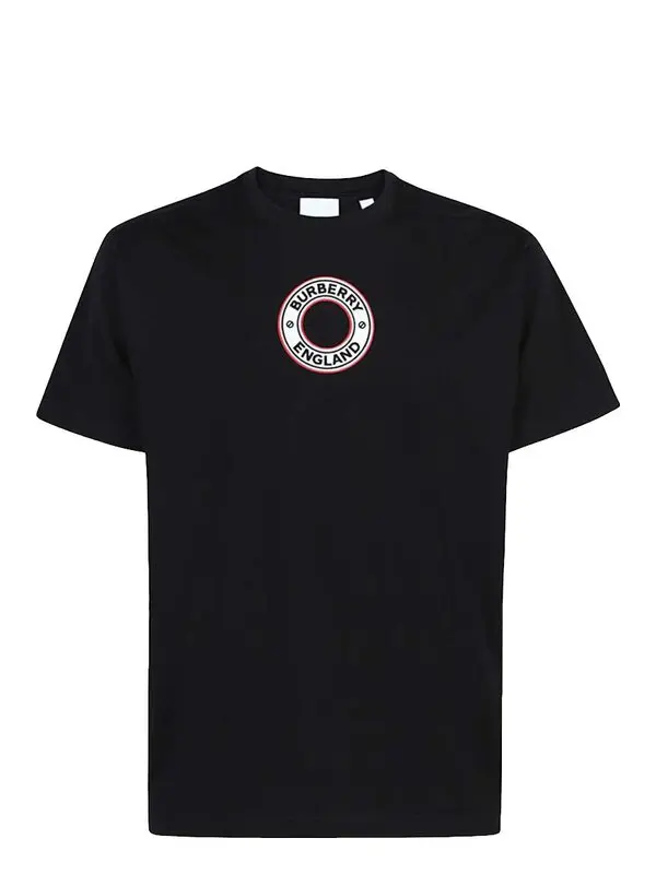 Burberry Archway Logo Applique T-shirt - Black White Red