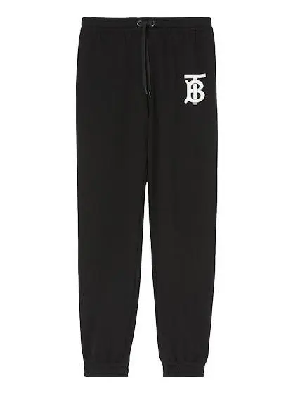 Burberry Gresham Tb Sweatpants - Black