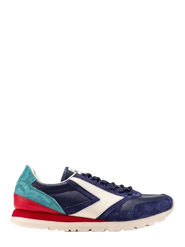 Brooks Chariot Bait Centennial Sneakers - Navy Blue/green/red