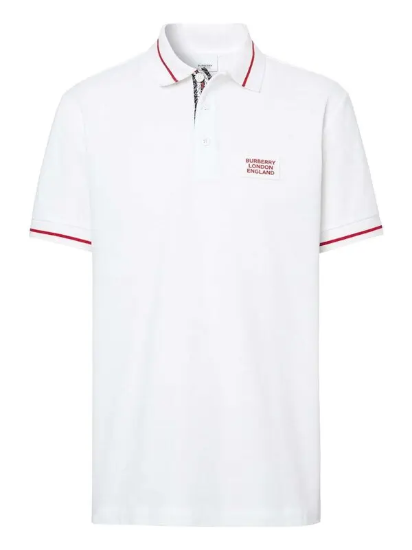 Burberry Grenford Polo Shirt - White