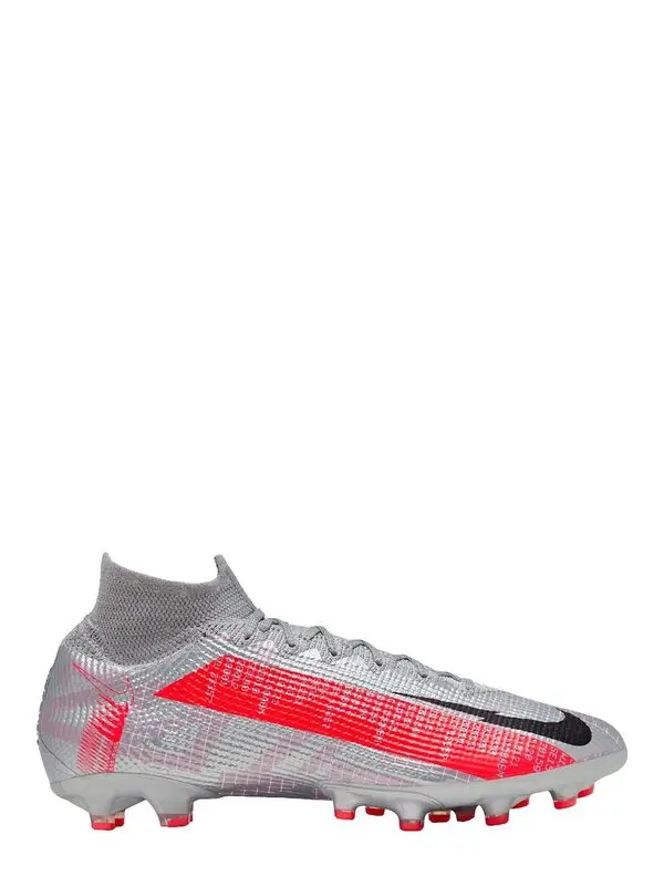 Nike Superfly Elite Ag Pro Sneakers - Metallic Bomber Grey/particle Grey/laser Crimson