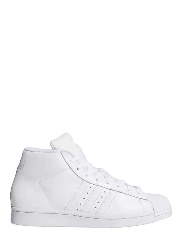 Adidas Pro Model High-top Sneakers - Cloud White