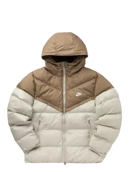 Nike Storm Fit Windrunner Primaloft Puffer Jacket - Khaki/light Bone/sail