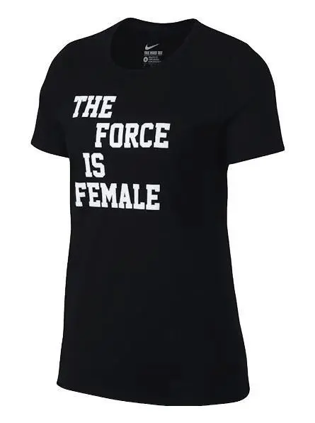 Nike Sportswear Force Is Female T-shirt - Black