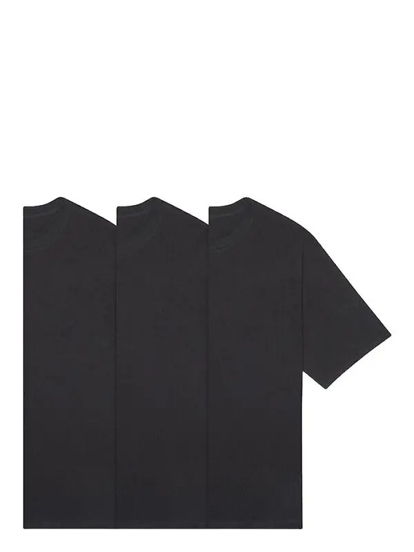 Fear Of God Essentials 3-pack T-shirts - Dark Slate/stretch Limo/black
