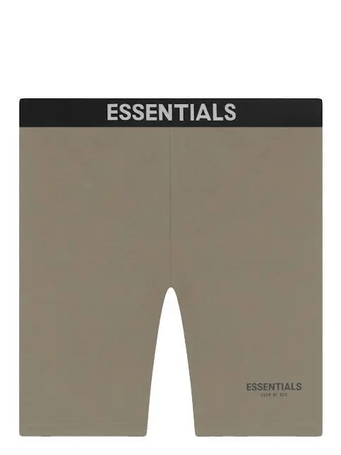 Fear Of God Essentials Athletic Biker Shorts - Taupe