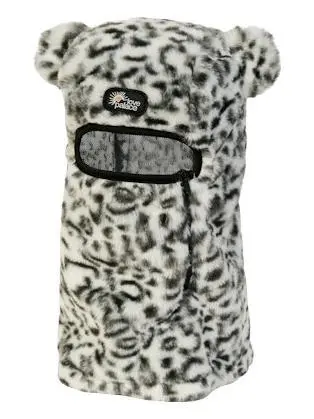 Nike Goretex Windstopper Posh Earflap 4panel Cap - Snow Leopard