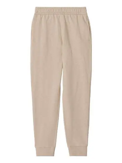 Burberry Embroidered Logo Knit Trackpants - Beige