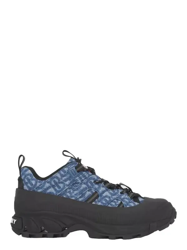 Burberry Arthur Monogram Sneakers - Blue/black