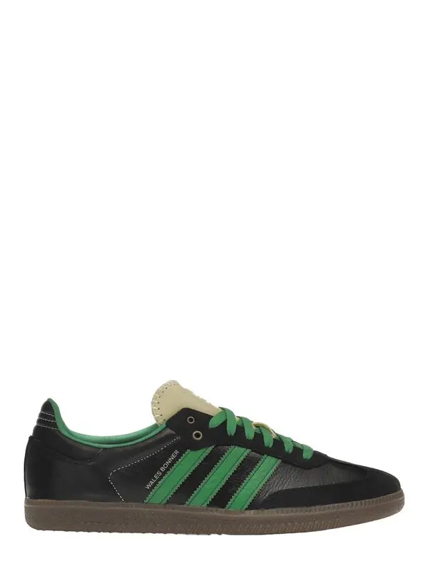 Adidas Samba Wales Bonner Sneakers - Core Black/cream White/green