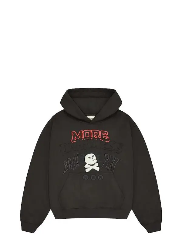 BROKEN PLANET More Darkness Hoodie - Black