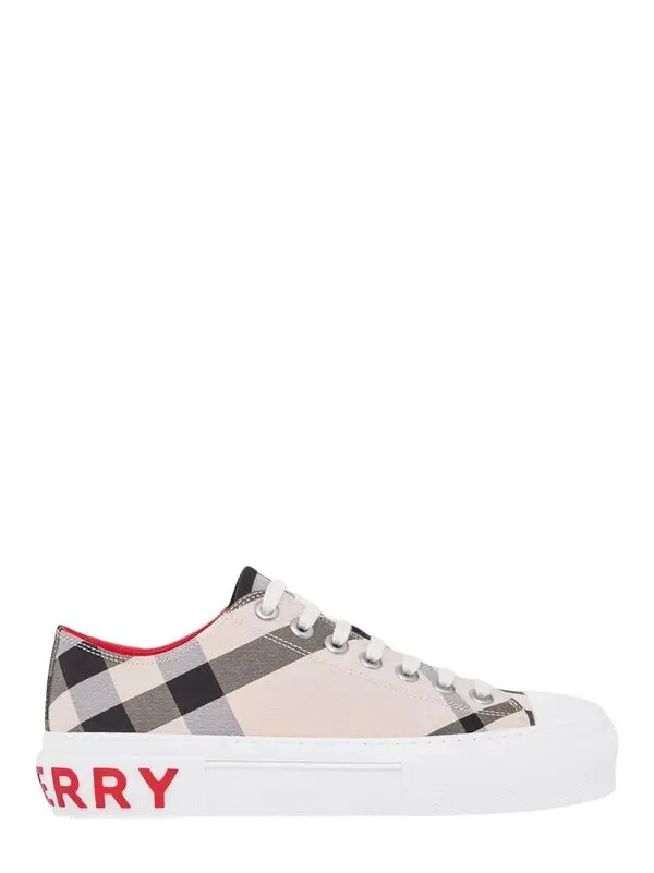 Burberry Gabardine - Buttermilk/white/red