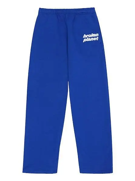 BROKEN PLANET Straight Leg Sweatpants - Deep Blue
