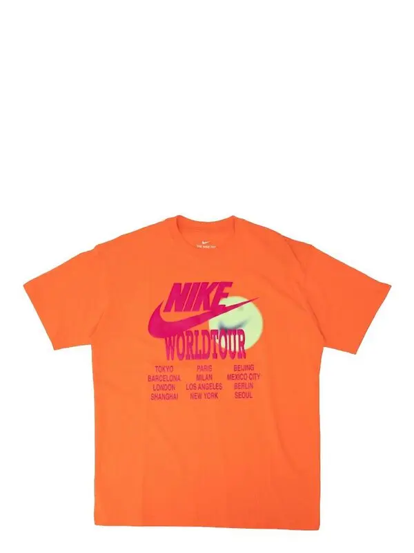 Nike Sportswear World Tour Tee Shirt - Turf Orange
