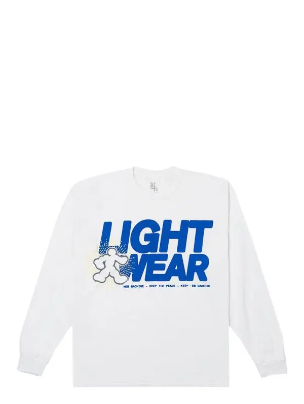 BROCKHAMPTON X Holiday Lightwear Long Sleeve T-shirt - White