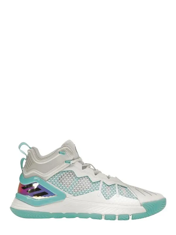 Adidas D Rose Son Of Chi Christmas Sneakers - Cloud White/pulse Aqua