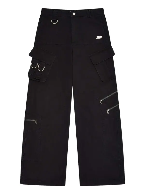 BROKEN PLANET Cargo Pants - Black