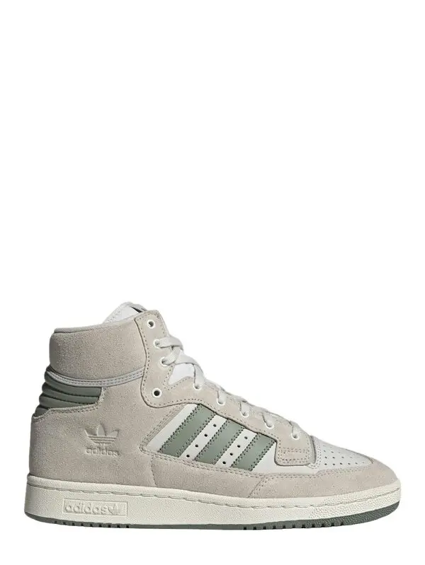 Adidas Centennial 85 Hi Sneakers - Crystal White/silver Green