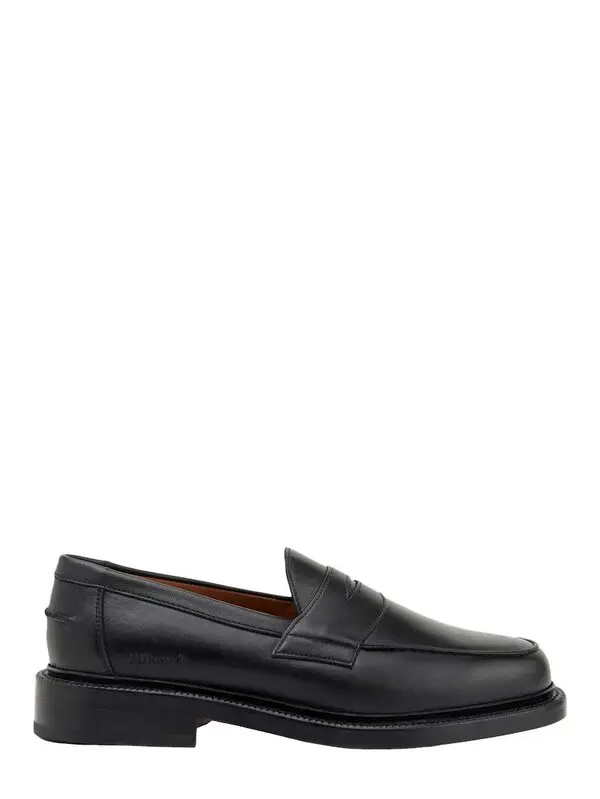 BLACKSTOCK & WEBER Jjjjound Ellis Penny Loafer - Black