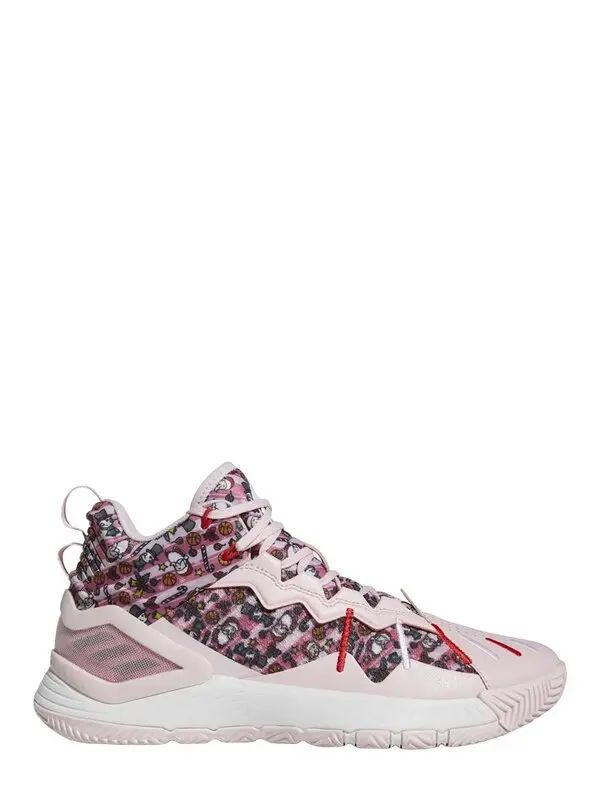 Adidas D Rose Son Of Chi Christmas Sneakers - Clear Pink/rose Tone/cloud White