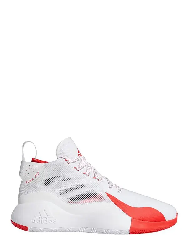 Adidas D Rose 773 Sneakers - Cloud White/silver Metallic/vivid Red