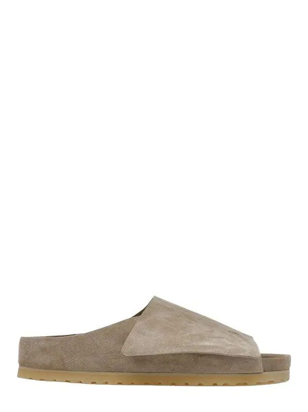 BIRKENSTOCK Los Feliz Suede Fear Of God Slides - Taupe