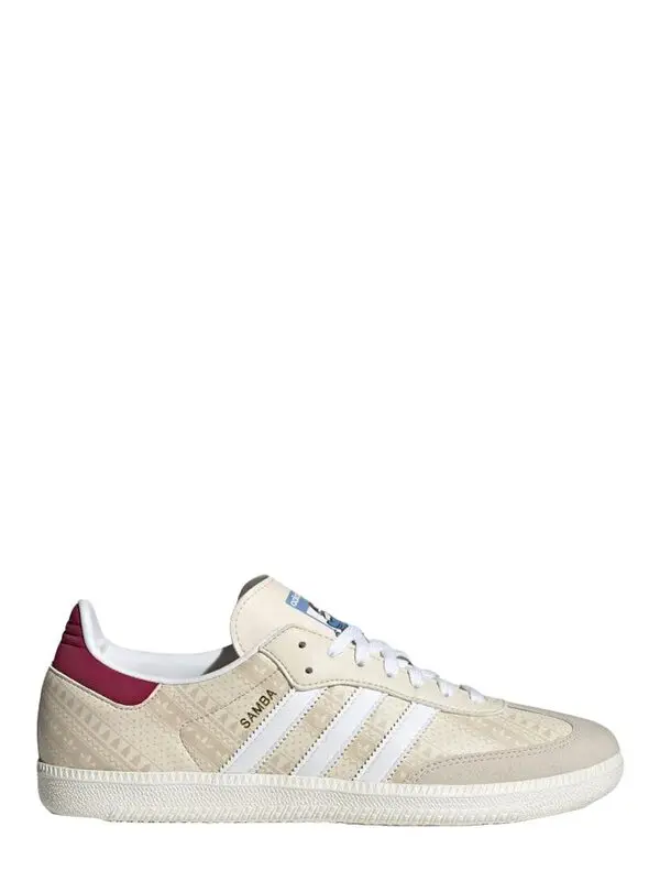 Adidas Samba Sneakers - Wonder White/footwear White/legacy Burgundy
