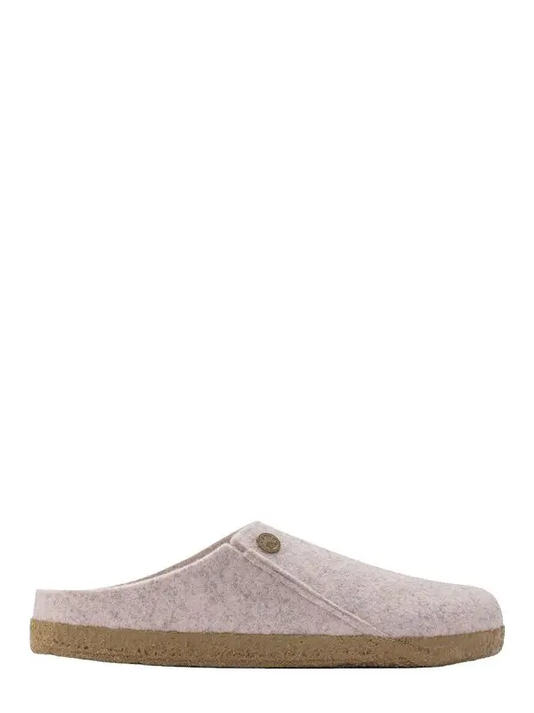BIRKENSTOCK Zermatt Shearling Clog In Wool Felt - Light Rose