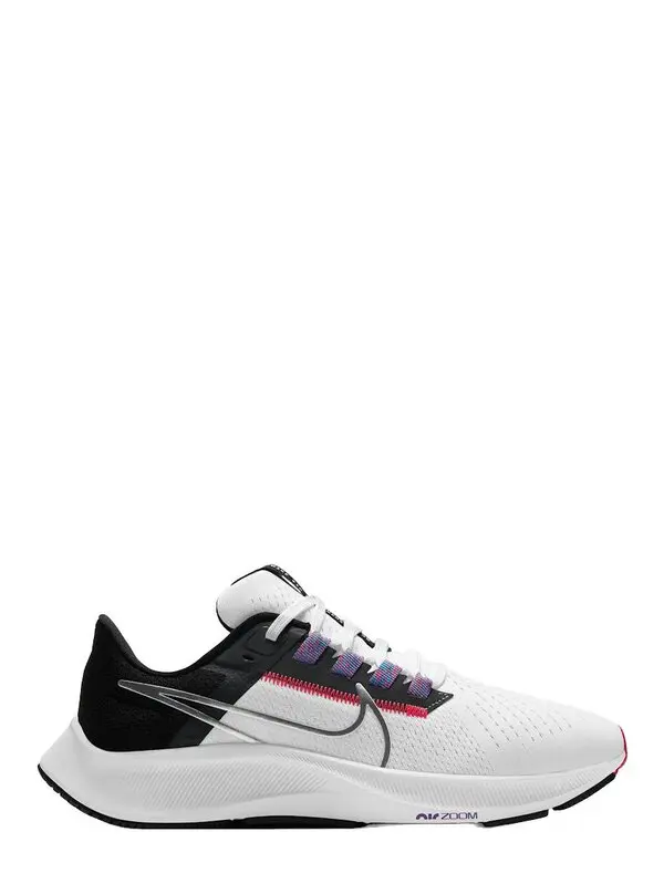 Nike Air Zoom Pegasus 38 Sneakers - White/black/flash Crimson