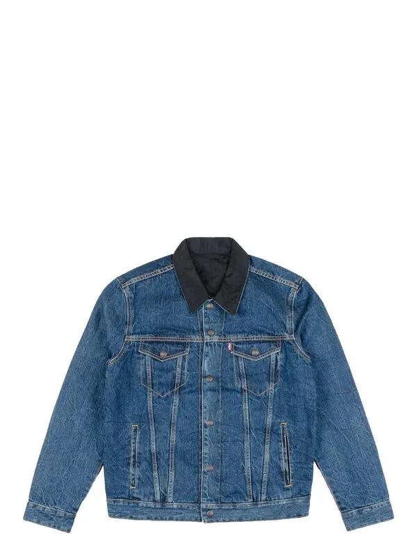 JORDAN X Levi's Reversible Trucker Jacket - Indigo