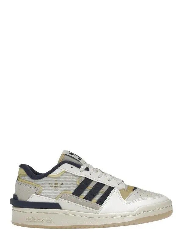 Adidas Forum Exhibit Low Sneakers - Off White/shadow Navy Blue/chalk White