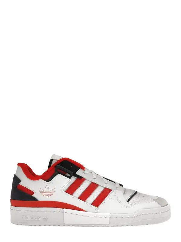 Adidas Forum Exhibit Low Usa Sneakers - Footwear White/red/legend Ink