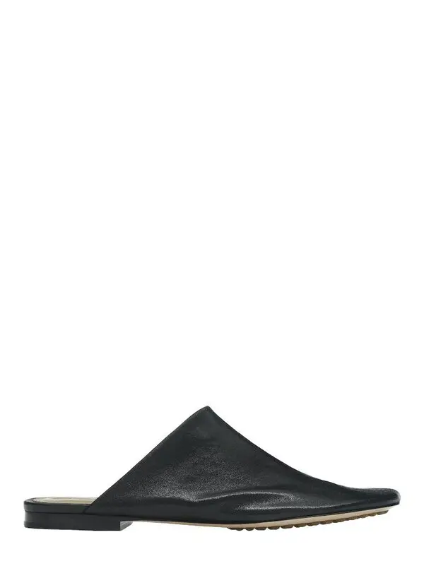 Bottega Veneta Leather Dot Sock Slippers - Black