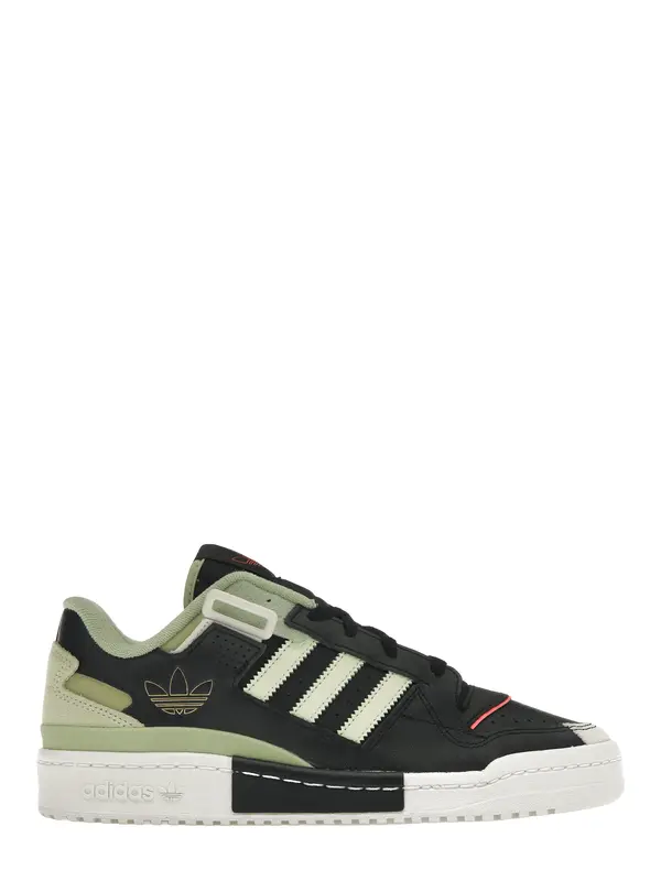 Adidas Forum Exhibit Low - Core Black/almost Lime/magic Lime