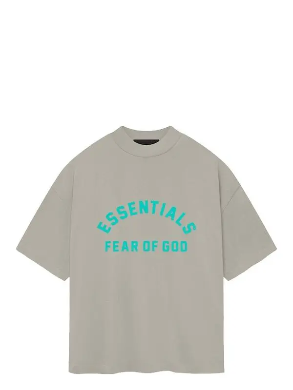 Fear Of God Essentials Heavy Jersey Crewneck Sweatshirt Tee Shirt - Seal