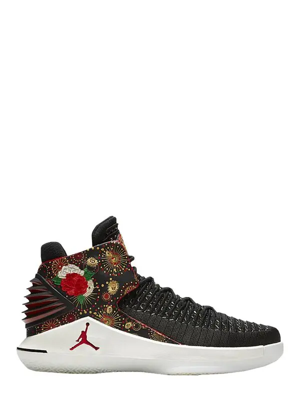 JORDAN Xxxii Chinese New Year - Black/university Red/white