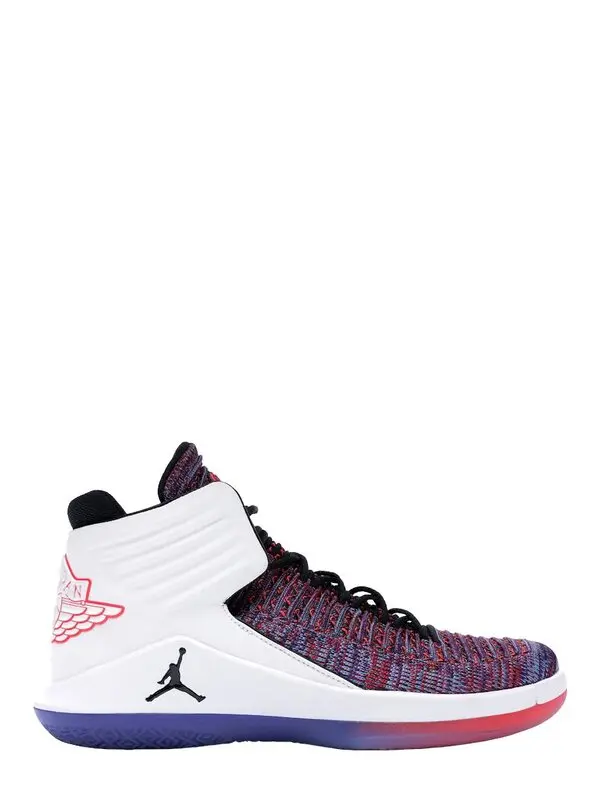 JORDAN Xxxii Finale High-top Sneakers - White/black/court Purple