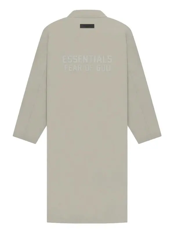 Fear Of God Essentials Long Coat - Seal