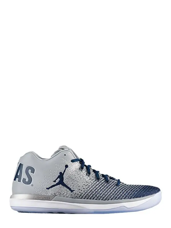 JORDAN Xxx1 Low Georgetown Sneakers - Wolf Grey/college Navy Blue/white